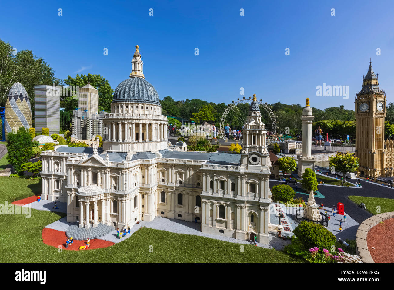 England, Berkshire, Windsor, Windsor Legoland Resort, Lego Models of ...