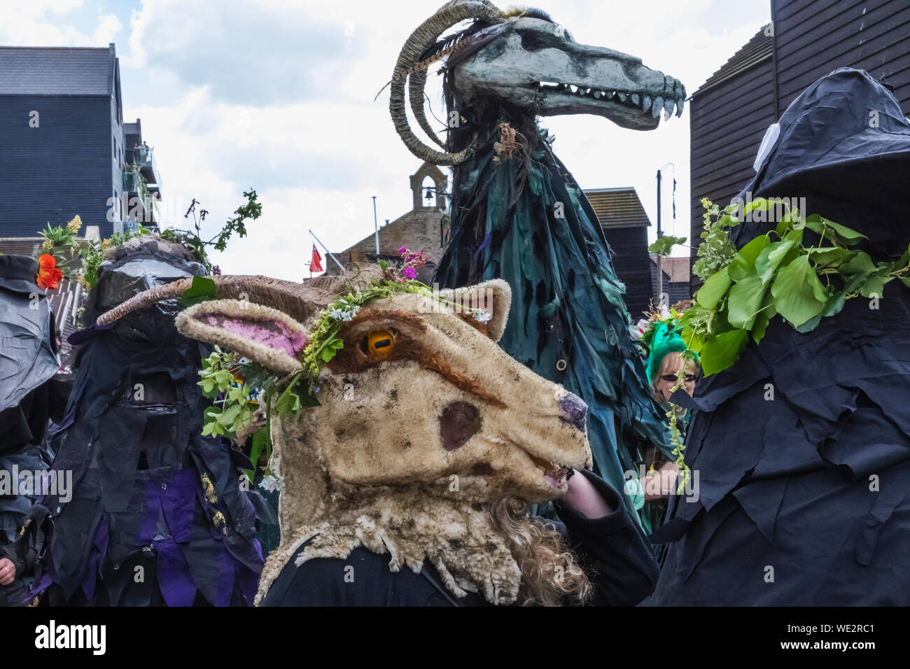 England, East Sussex, Hastings, The Annual Traditional Jack in the ...