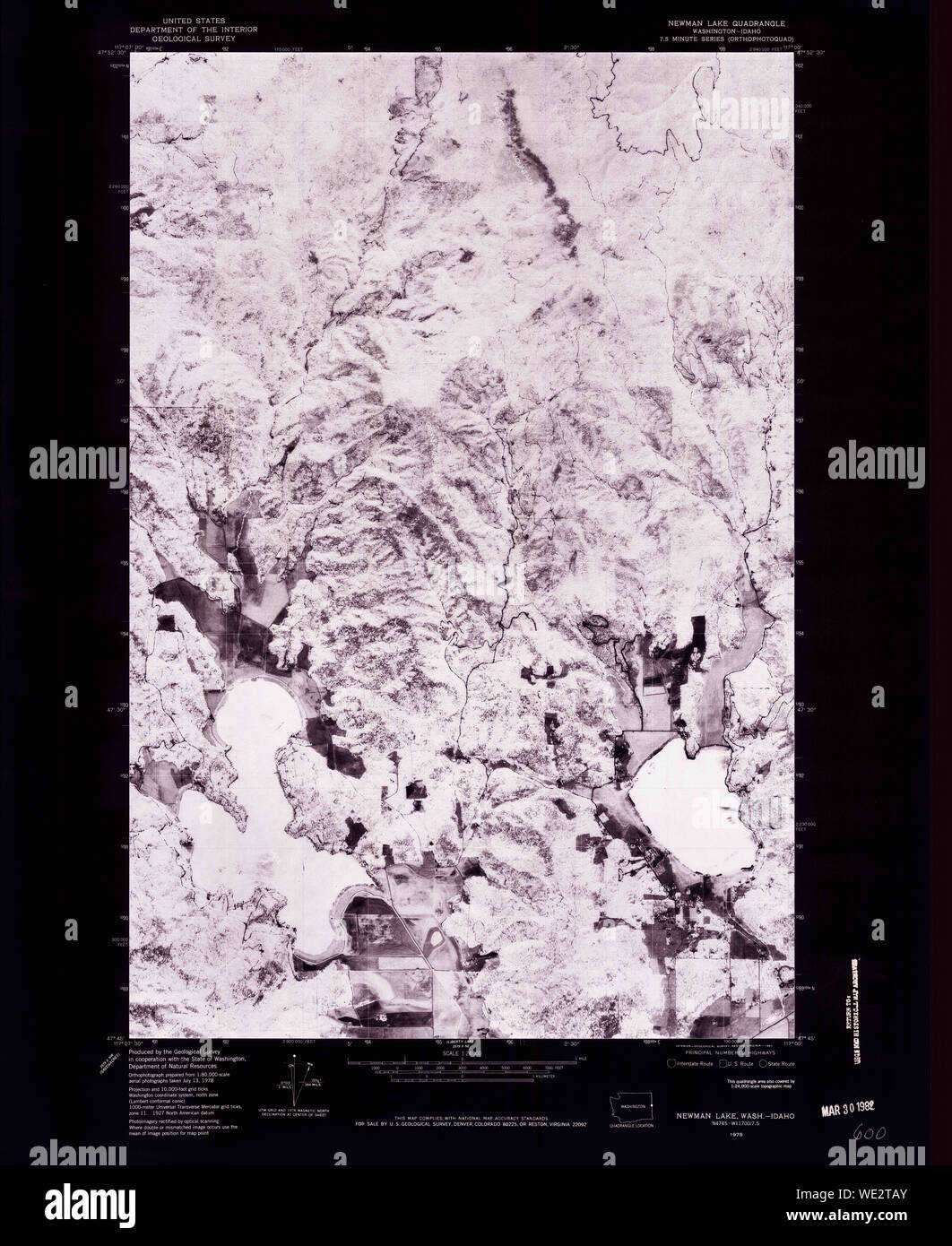 Map of newman hi-res stock photography and images - Alamy