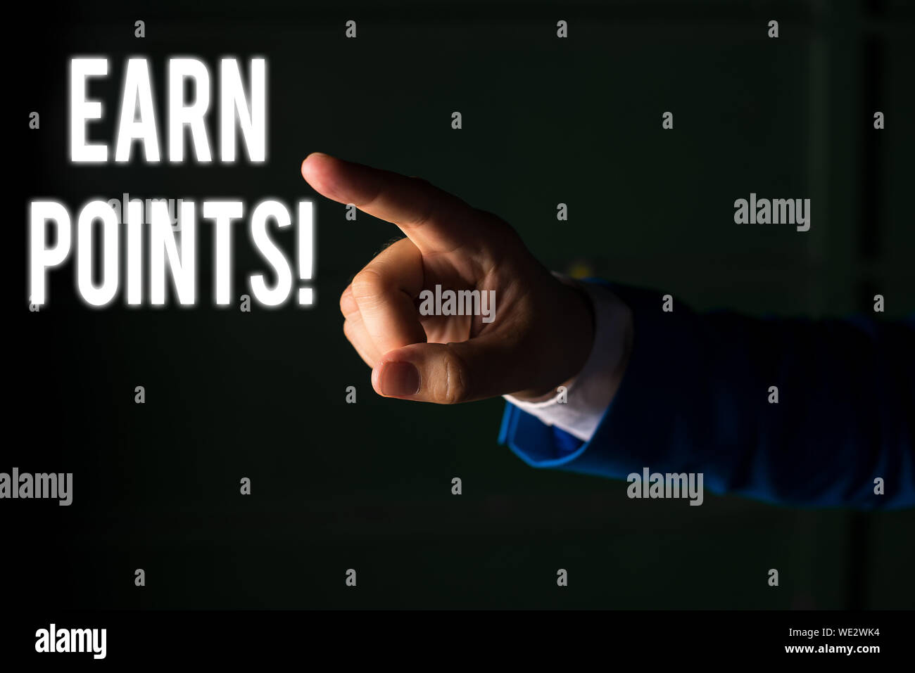 Word writing text Earn Points. Business photo showcasing collecting ...