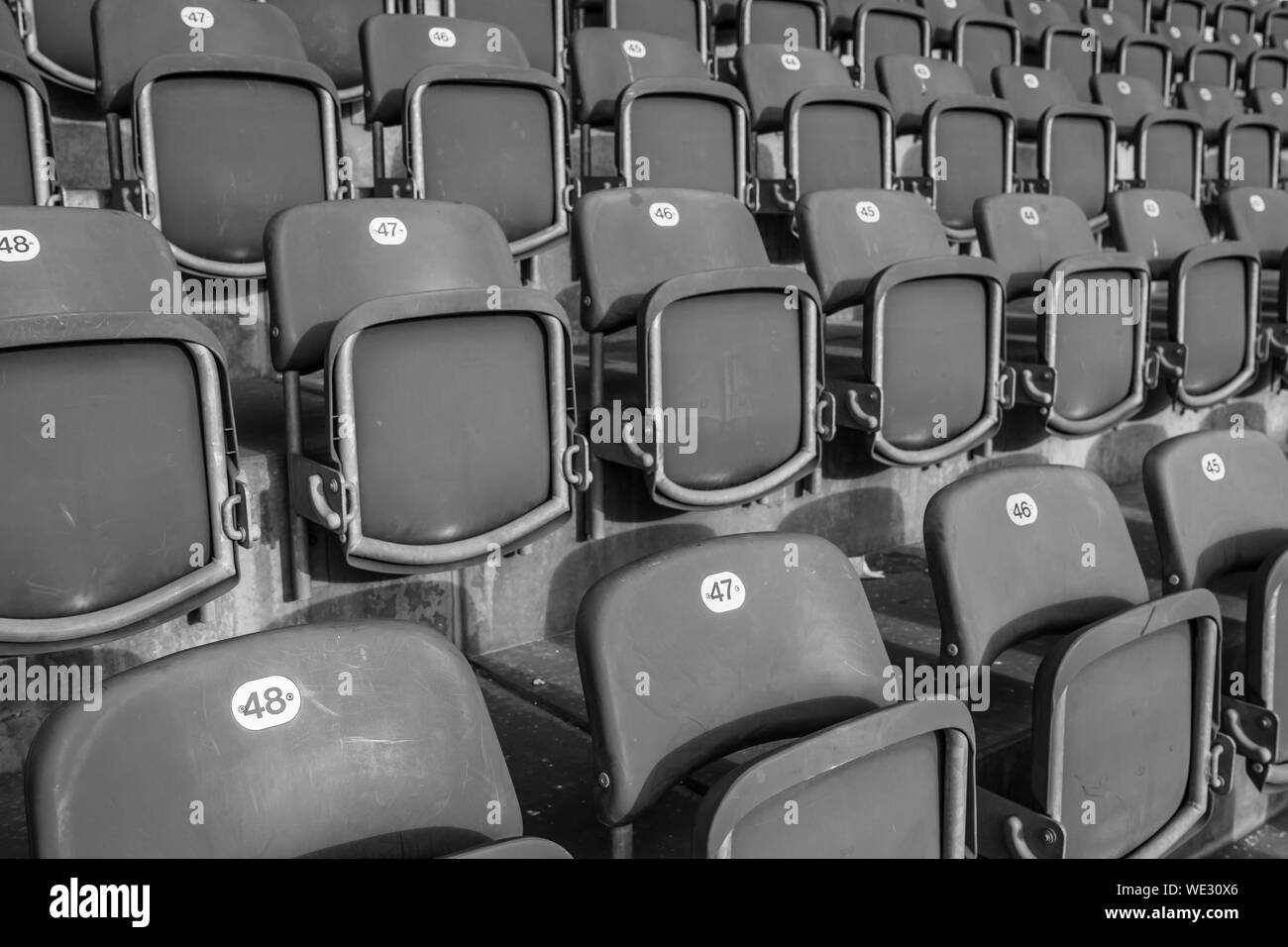 Seat numbers hi-res stock photography and images - Alamy