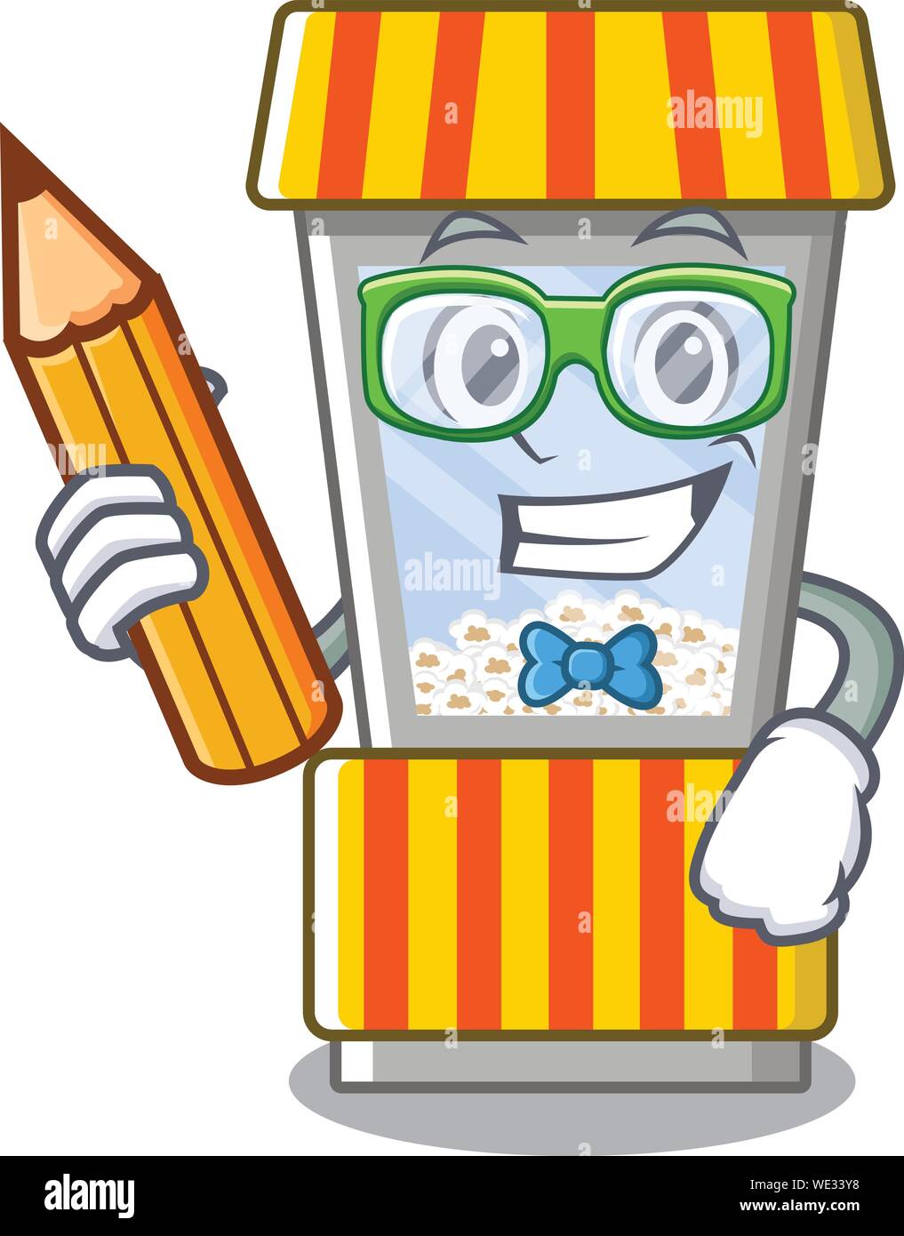 Geek popcorn Stock Vector Images - Alamy