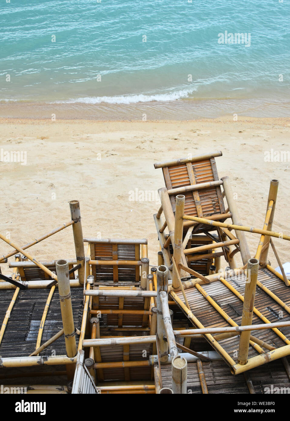 Upside down tables hi-res stock photography and images - Alamy