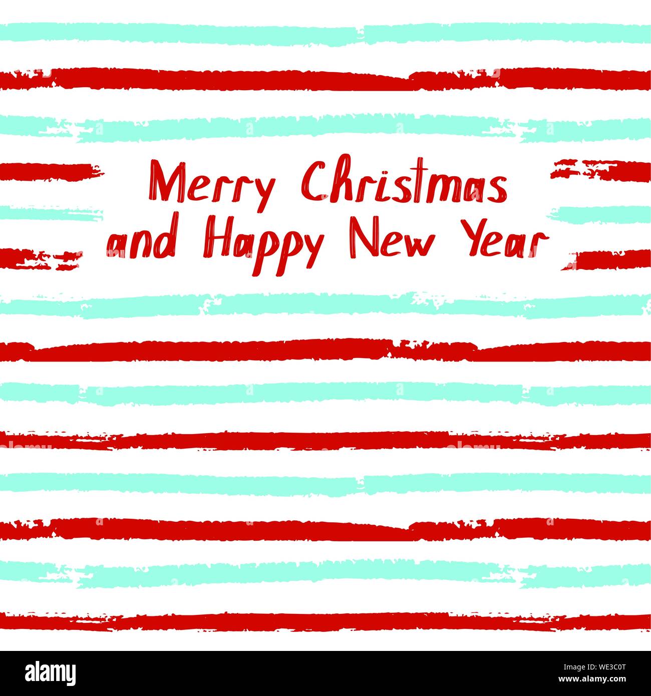 Watercolor merry christmas Stock Vector Images - Alamy