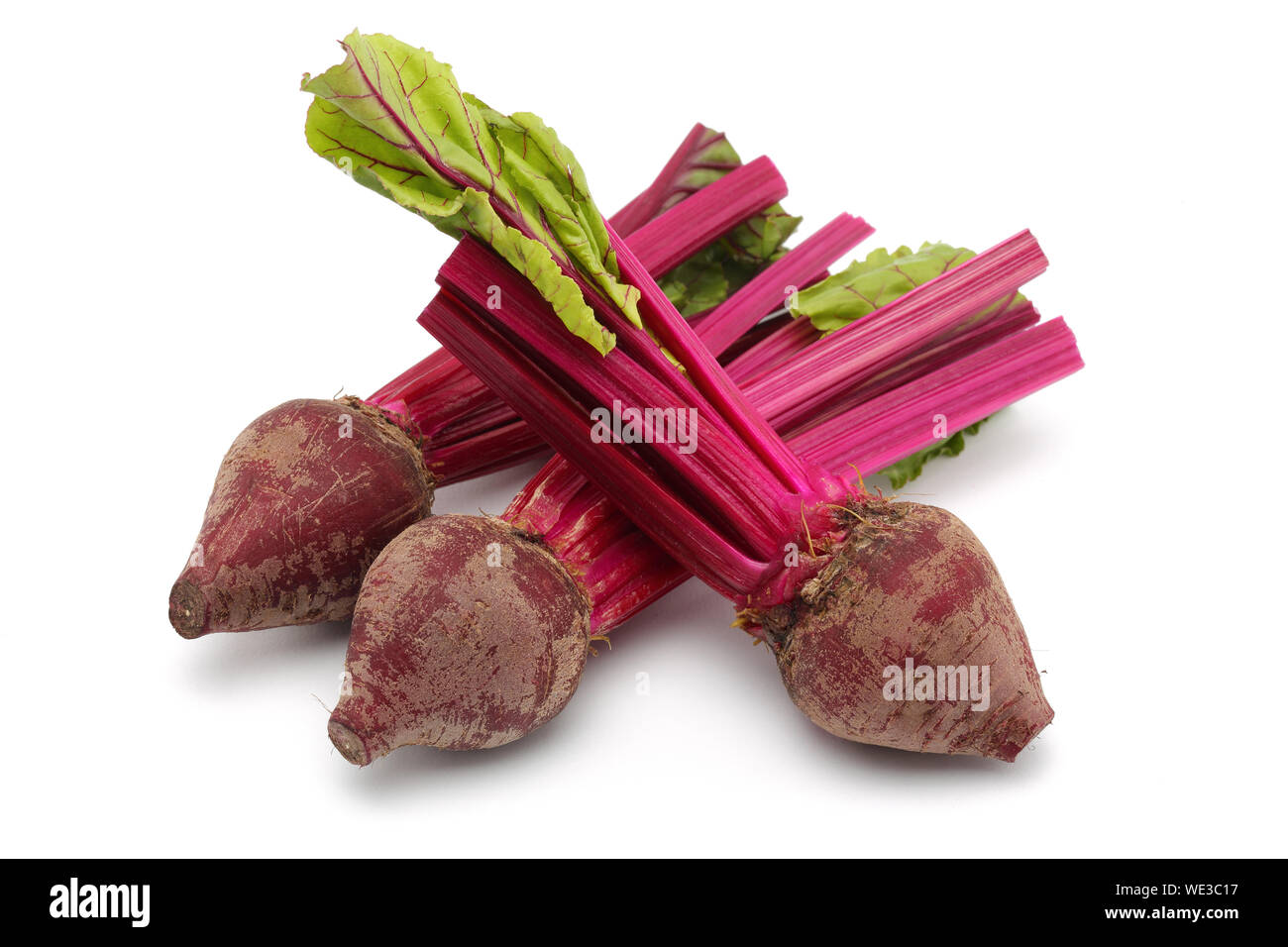 Fresh red beets isolated on white background Stock Photo - Alamy