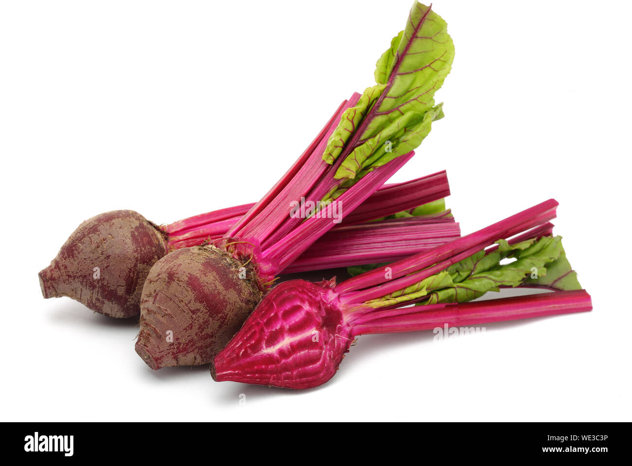 Fresh red beets isolated on white background Stock Photo - Alamy