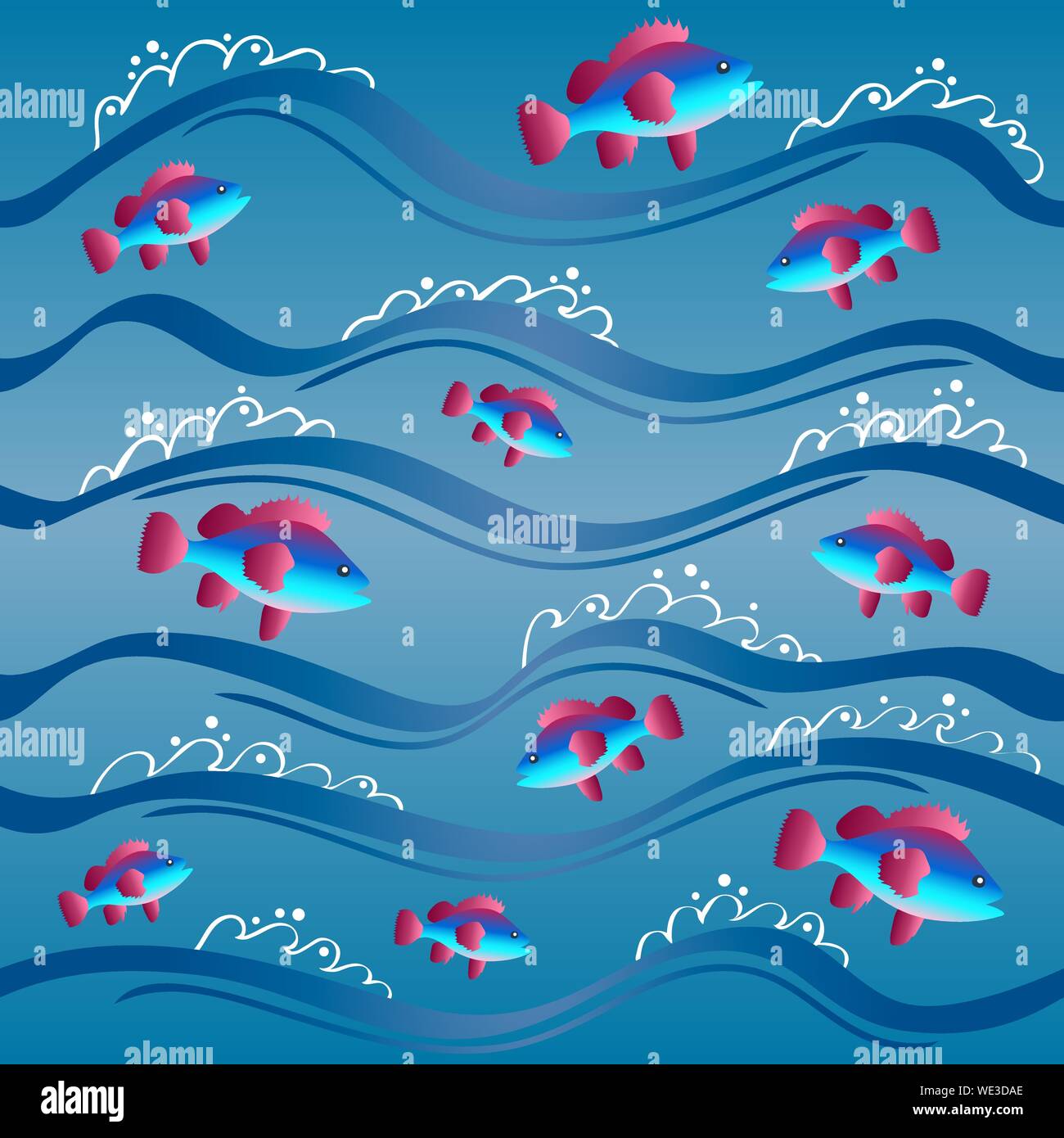 Aqua coloured sea water Stock Vector Images - Alamy