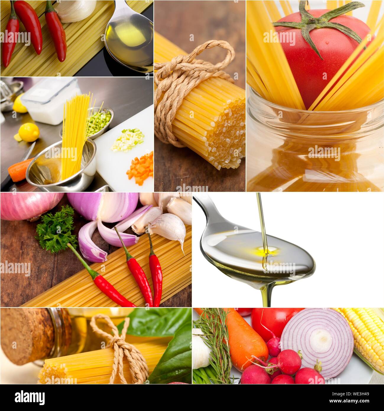 Onion collage hi-res stock photography and images - Alamy