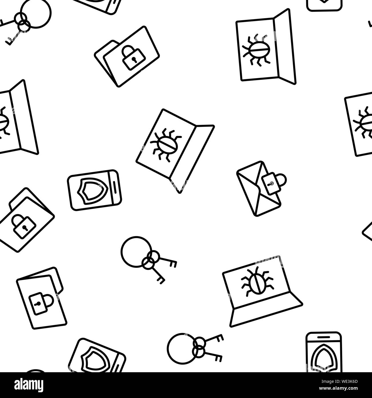 Cybersecurity background Black and White Stock Photos & Images - Alamy