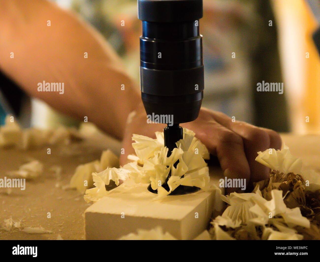 Drilling wood hi-res stock photography and images - Alamy
