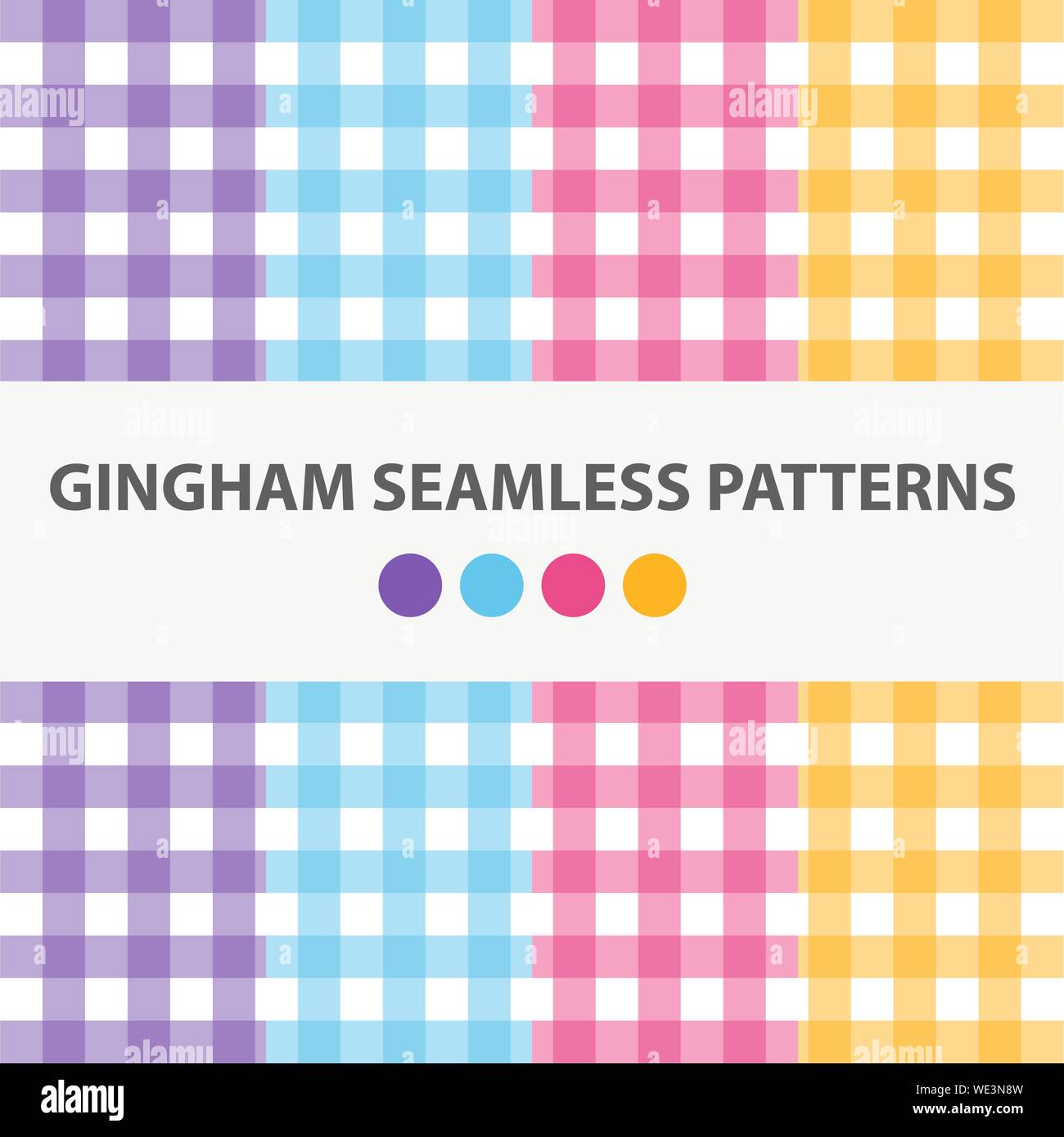 Gingham Patterns High Resolution Stock Photography and Images - Alamy