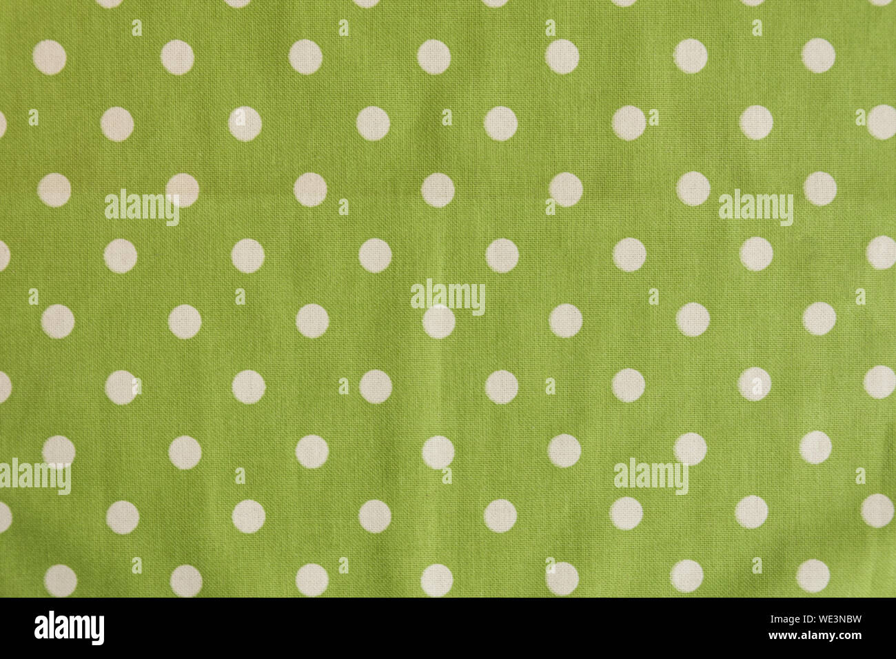 Color tablecloth texture. Linen green drapery Stock Photo - Alamy