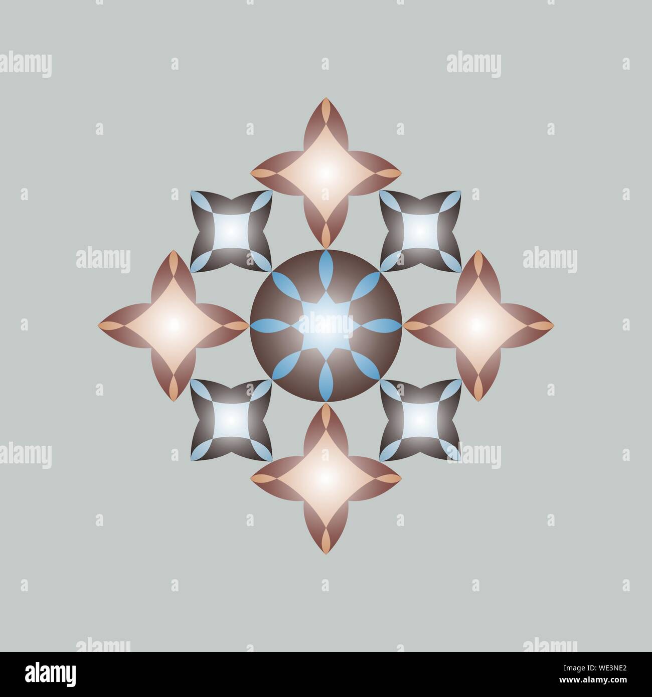 Jewelry made of precious stones. Made in a realistic style. Can be used ...