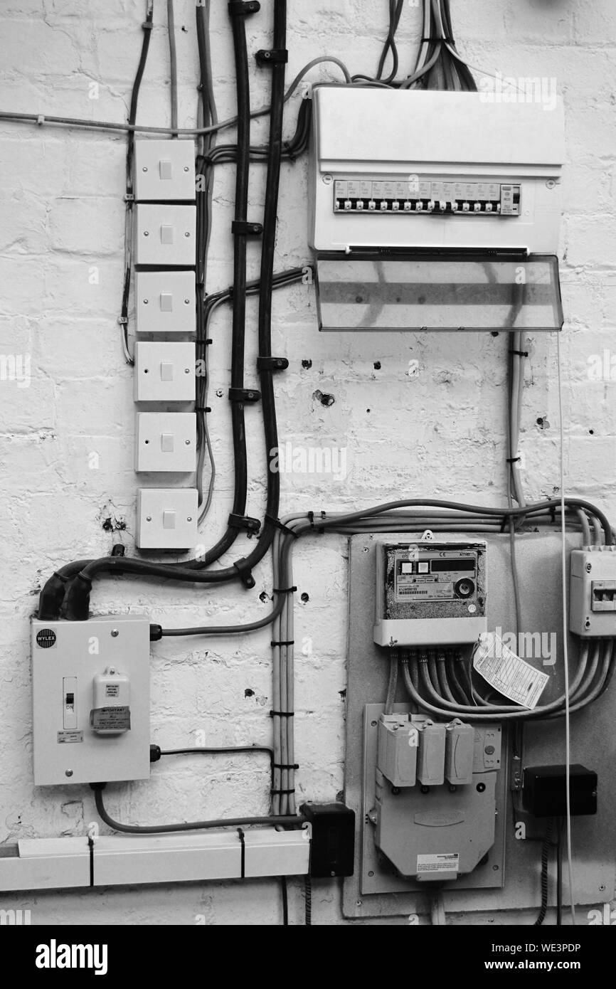 Electric Power Meter Outdoors High Resolution Stock Photography and Images - Alamy