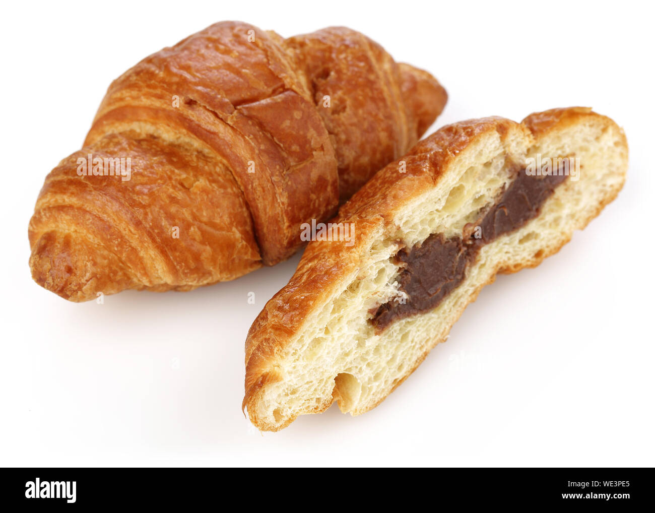 Whole and half croissant hi-res stock photography and images - Alamy
