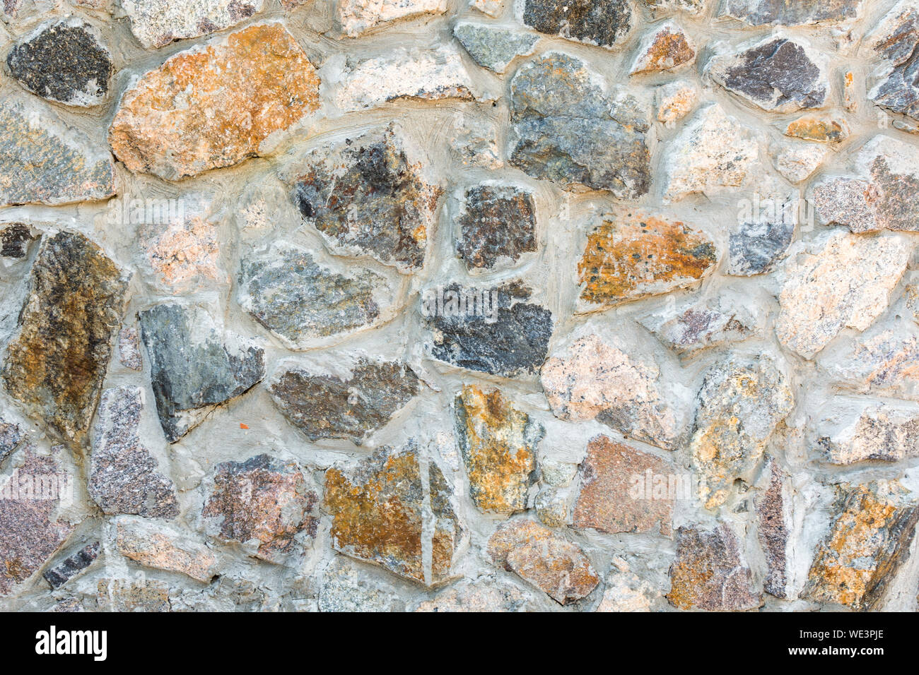 Stone texture. Background of colorful stone wall Stock Photo - Alamy