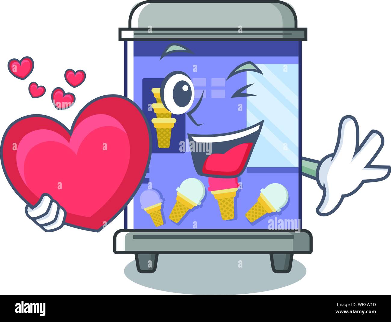 Frozen food vending machine hi-res stock photography and images - Alamy