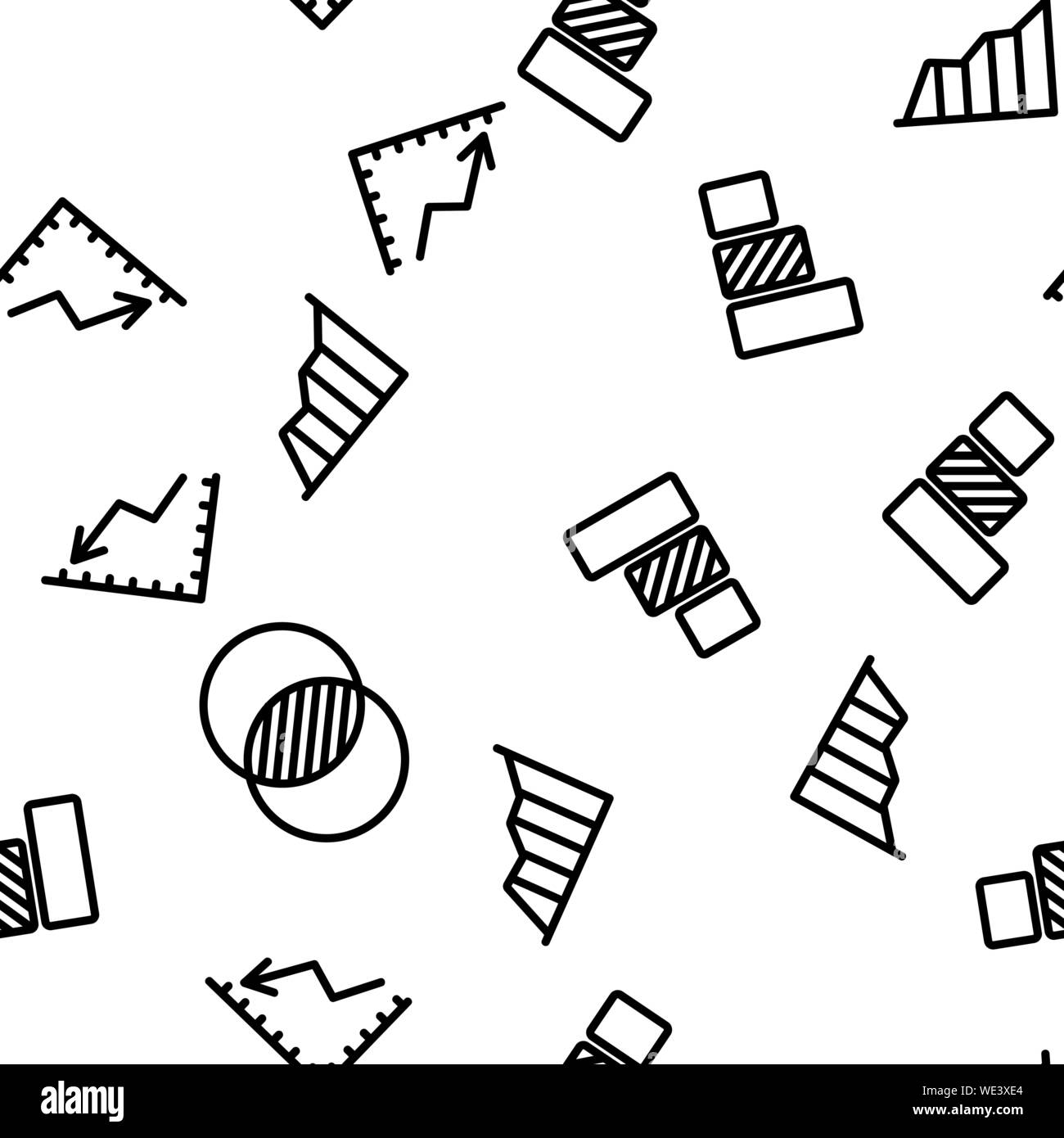 Graph Seamless Pattern Vector Stock Vector Image & Art - Alamy