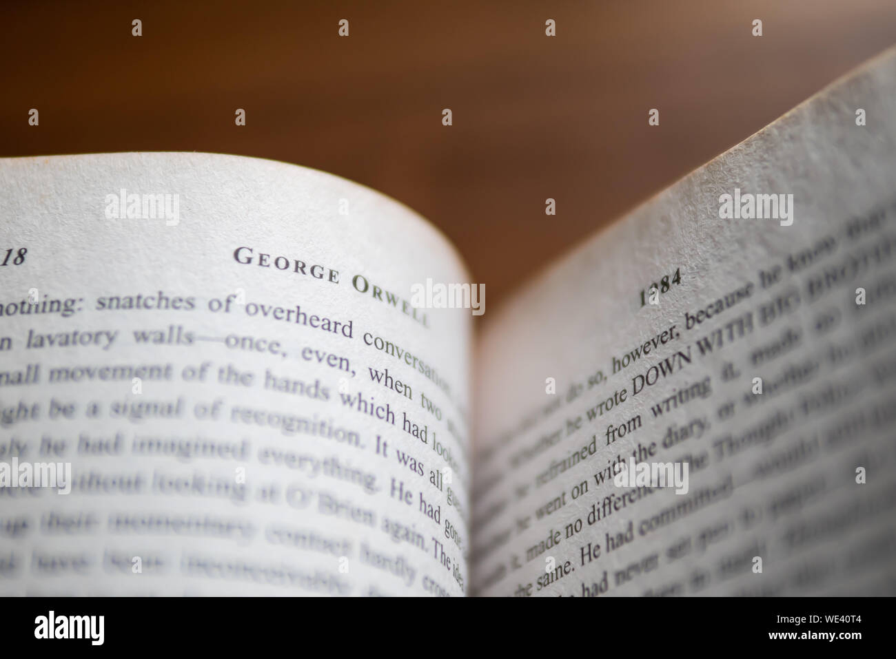 George orwell 1984 hi-res stock photography and images - Alamy