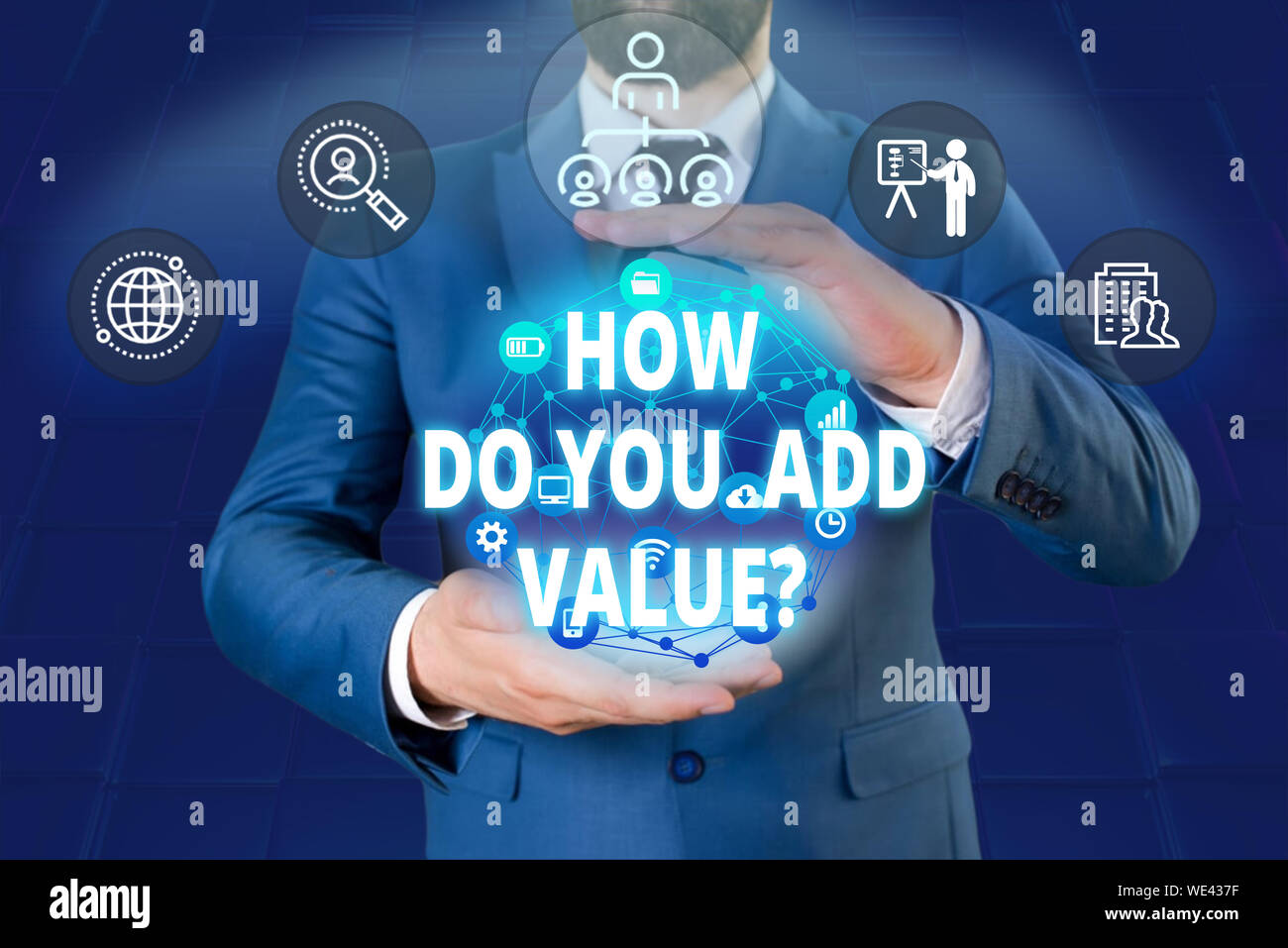 Writing note showing How Do You Add Value Question. Business concept ...