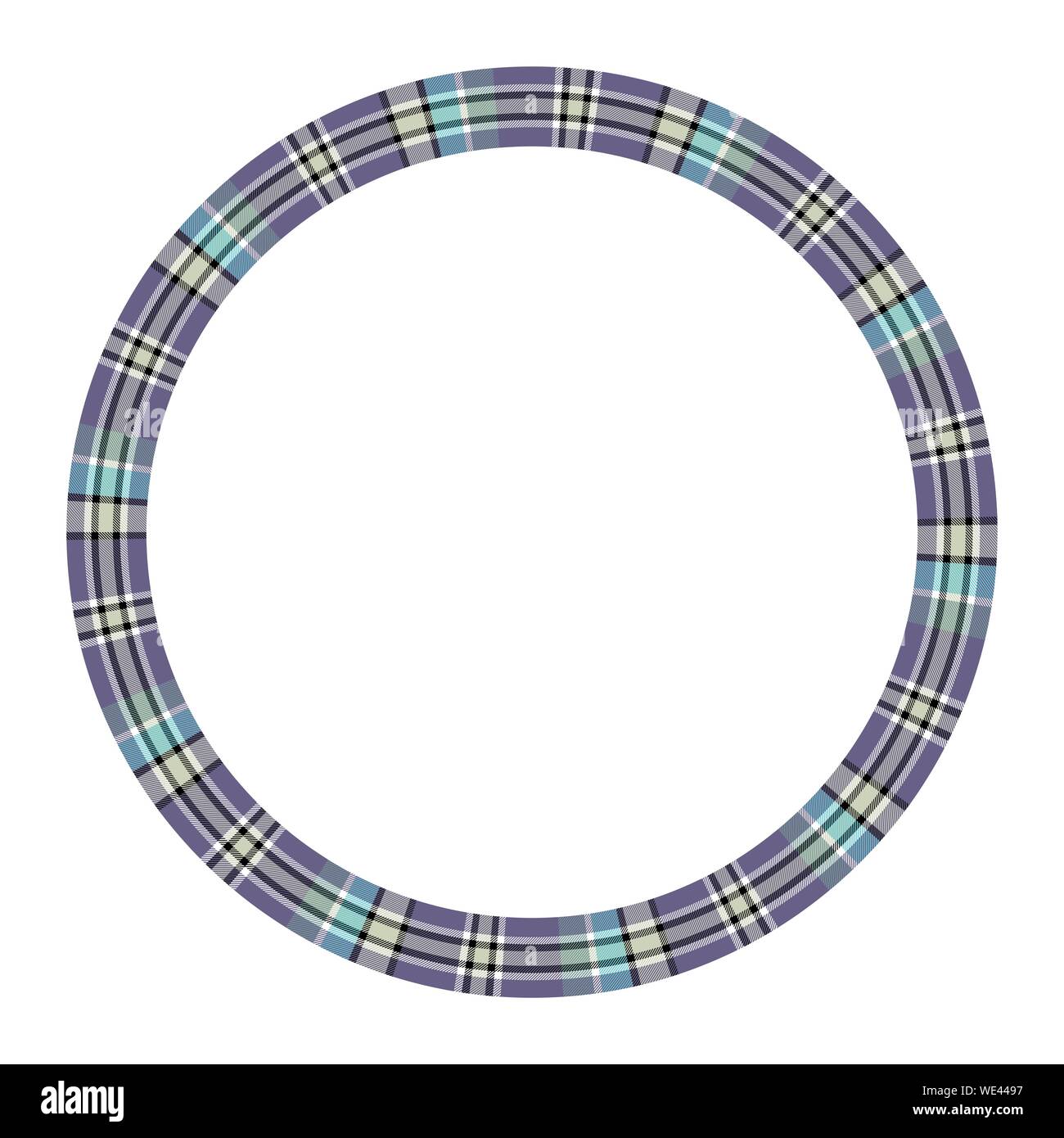 Circle borders and frames vector. Round border pattern geometric ...