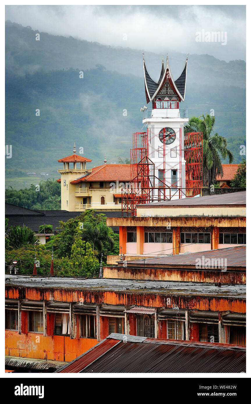 Clock tower sky architecture Cut Out Stock Images & Pictures - Alamy