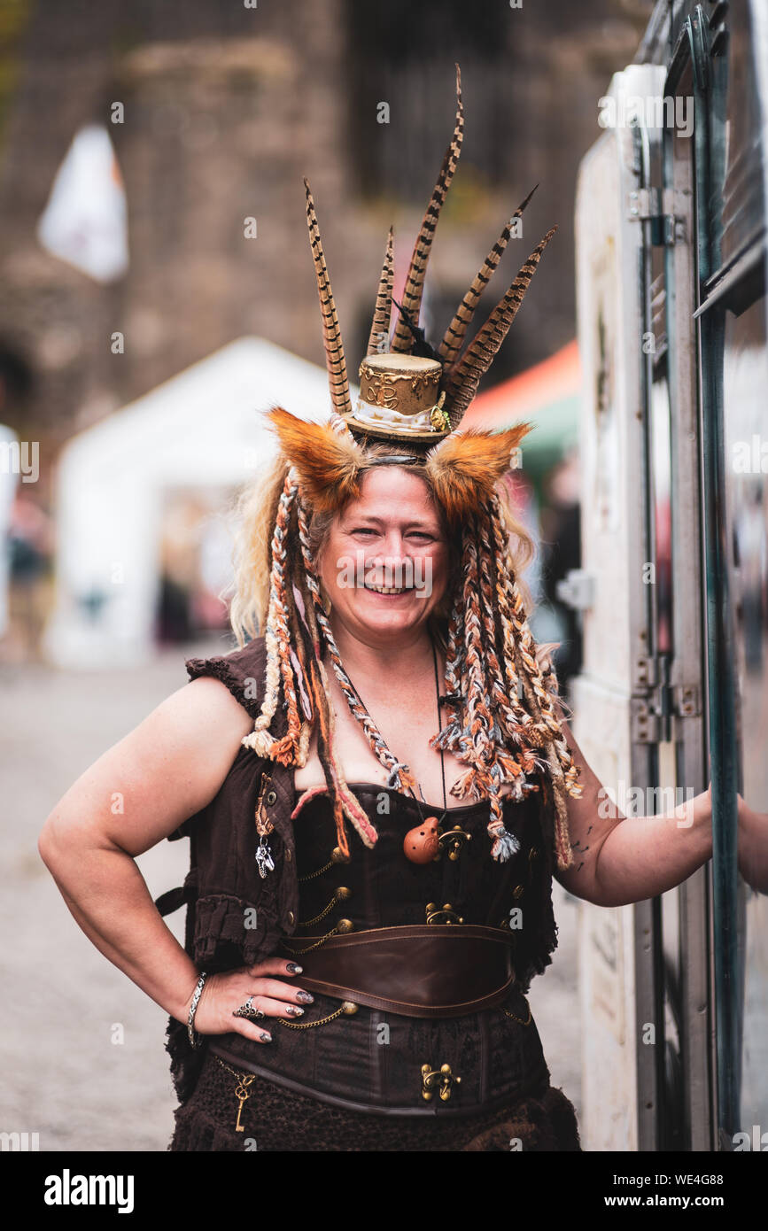 Gothic outfit with military hi-res stock photography and images - Alamy