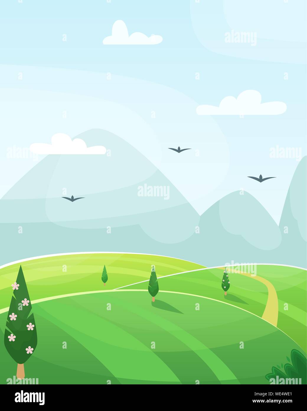 Golden hill country park Stock Vector Images - Alamy