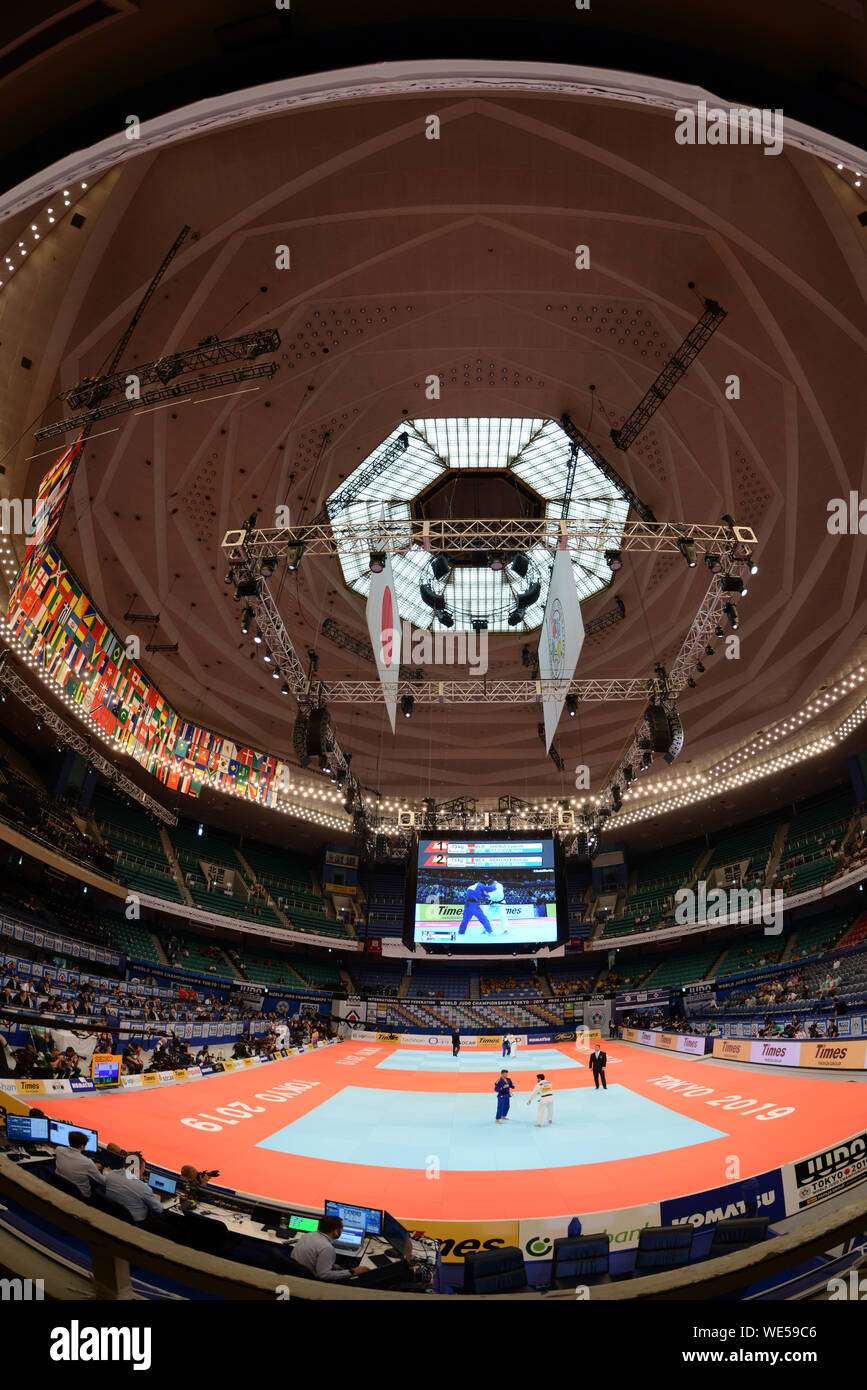 Tokyo, Japan. 27th Aug, 2019. General view in side the Nippon Budokan ...