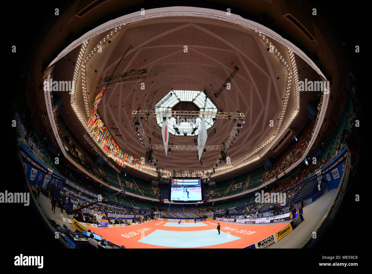 Tokyo, Japan. 27th Aug, 2019. General view in side the Nippon Budokan ...