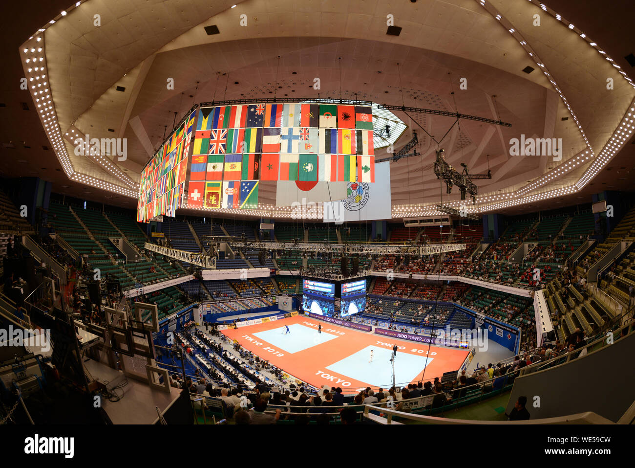 Tokyo, Japan. 27th Aug, 2019. General view in side the Nippon Budokan ...