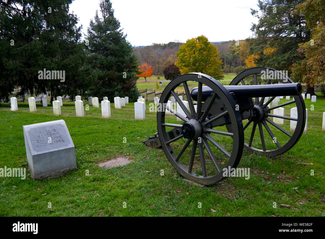 Canon National Cemetery Stock Photo - Alamy