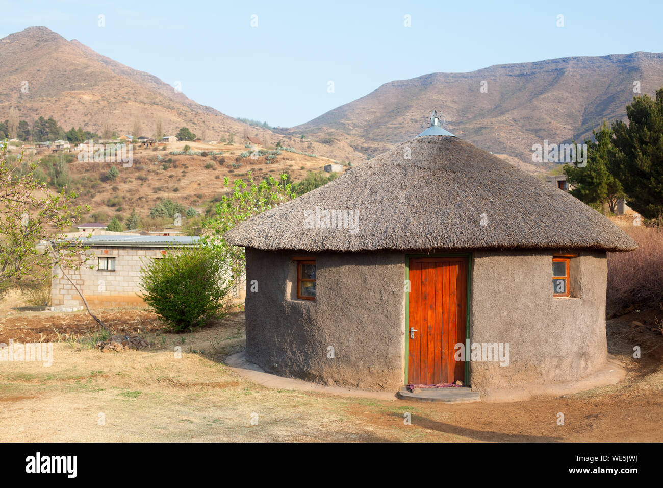 Basotho traditional house lesotho africa hi-res stock photography and ...