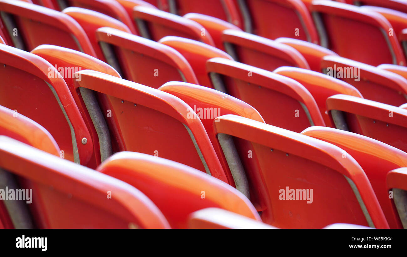 Bleachers in stadium bleacher hi-res stock photography and images - Alamy