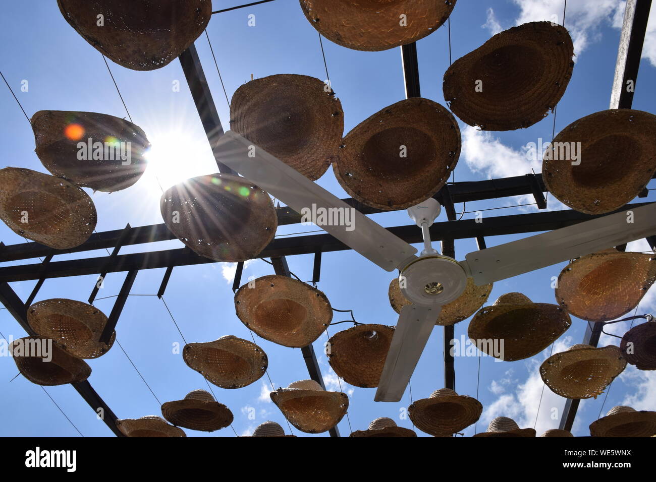 Large sun hats hi-res stock photography and images - Alamy
