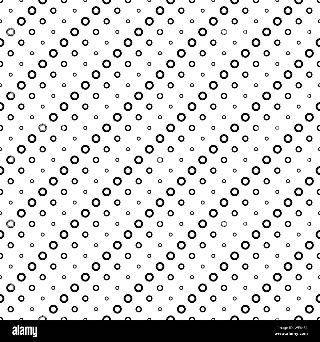 Abstract Ring Pattern Background Black And White Vector Graphic Design Stock Vector Image