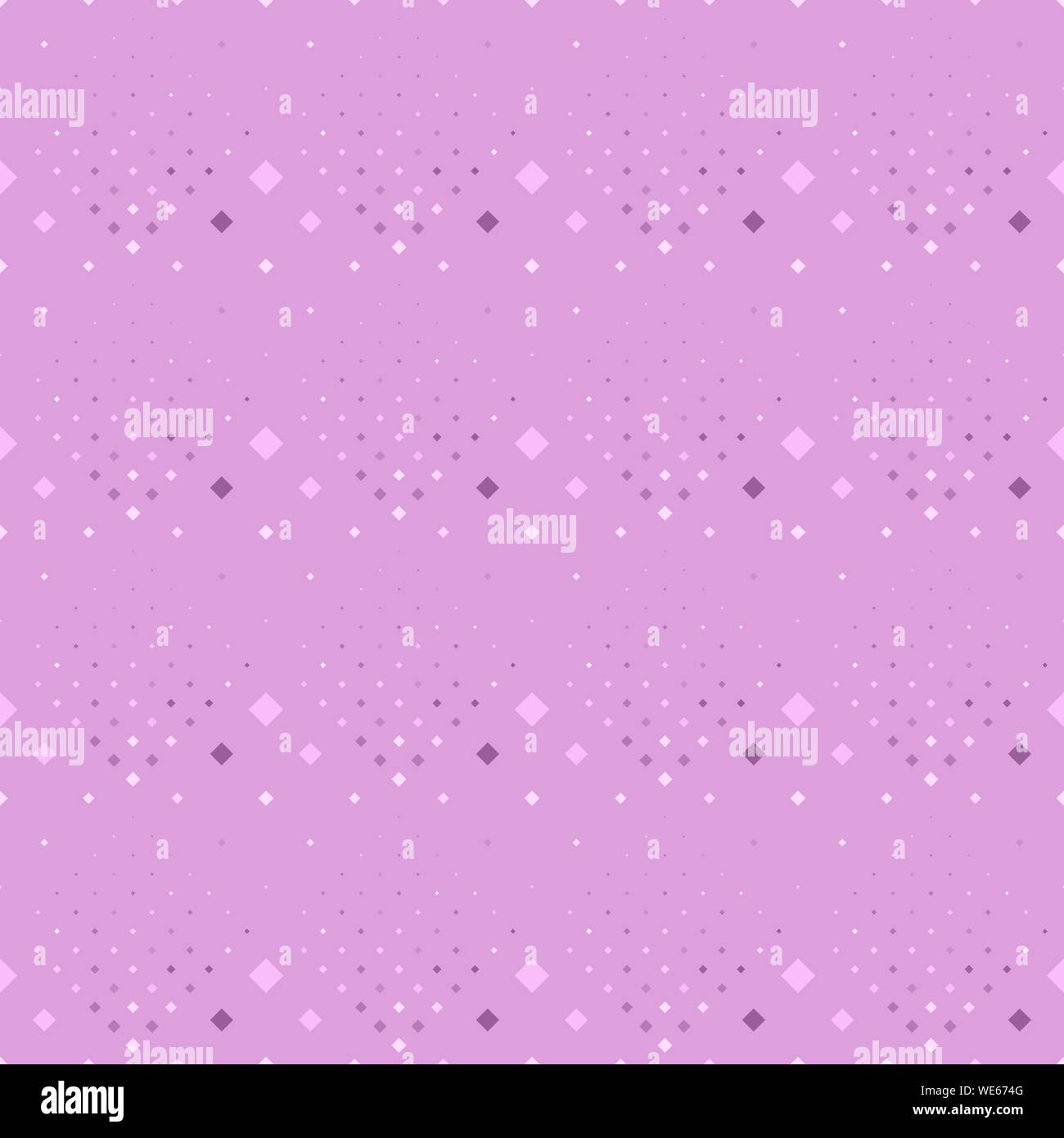 Geometrical seamless diagonal square pattern background design - abstract purple vector ...