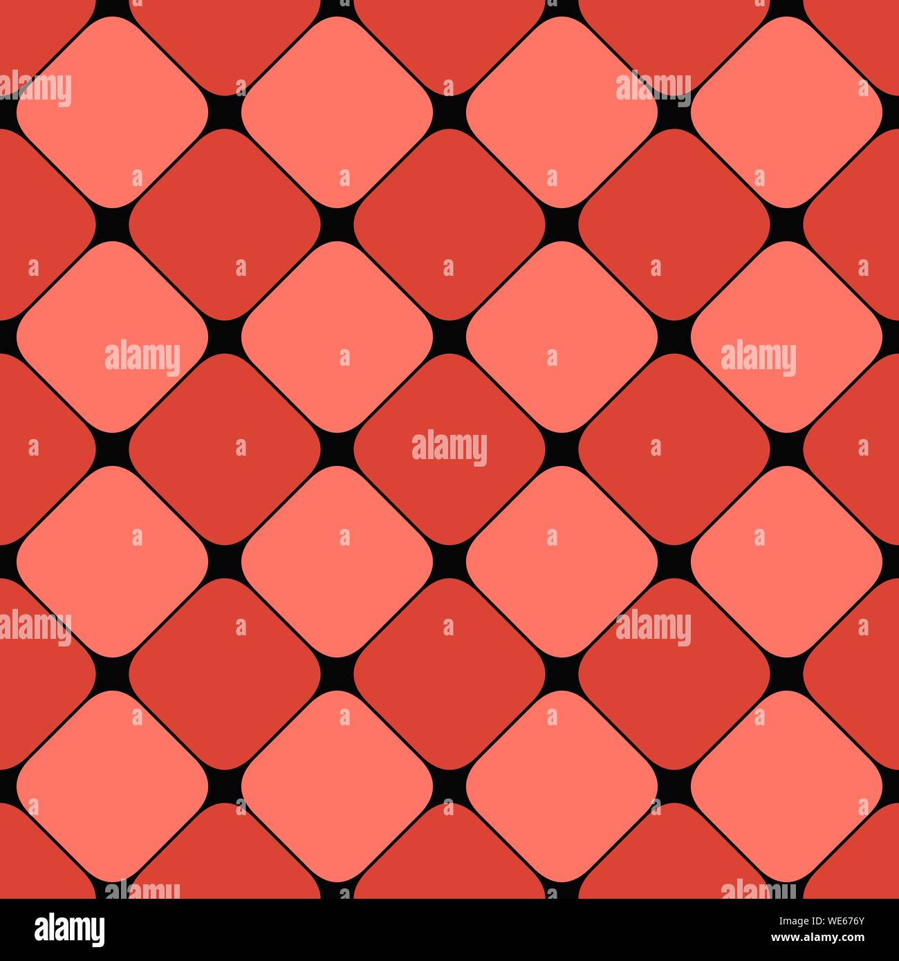 Square pattern background design - geometrical red vector illustration ...