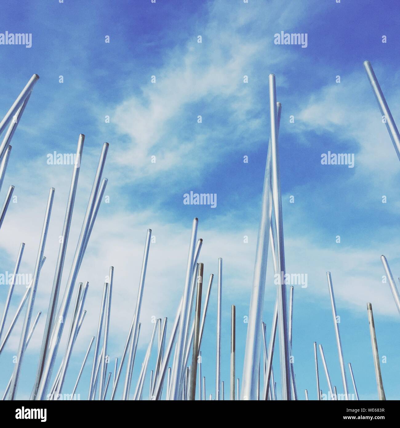 Silver poles hi-res stock photography and images - Alamy