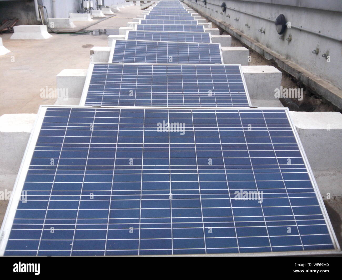Solar Panel On Terrace High Resolution Stock Photography and Images - Alamy