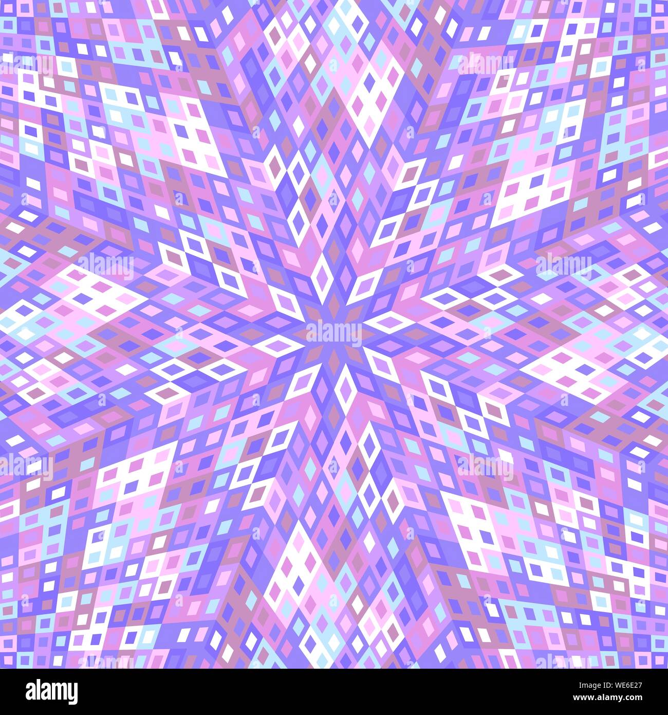 Dynamic colorful round pattern background design - psychedelic circular ...