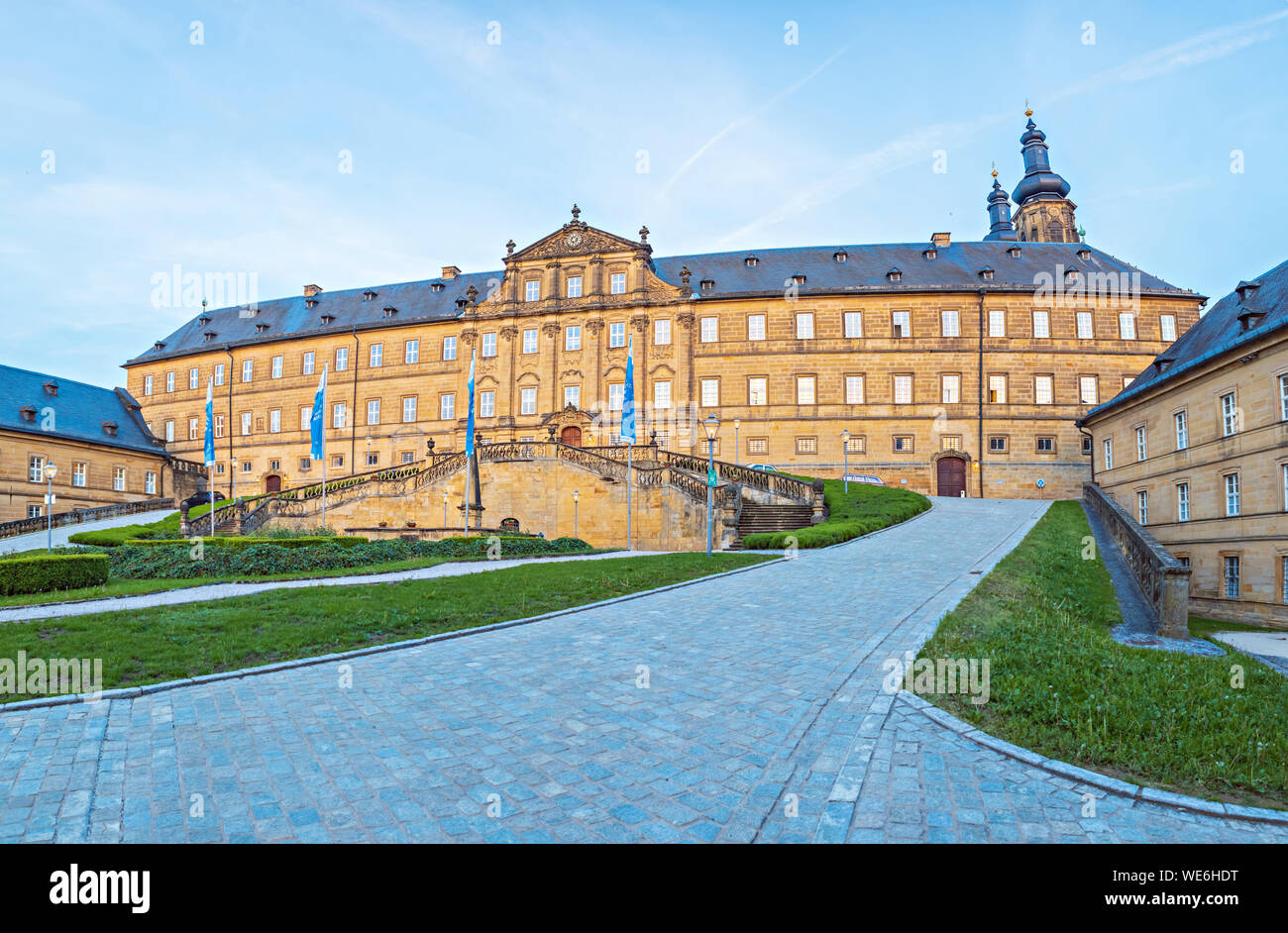 BAD STAFFELSTEIN, BAVARIA, GERMANY - CIRCA MAI, 2019: The Banz Abbey ...