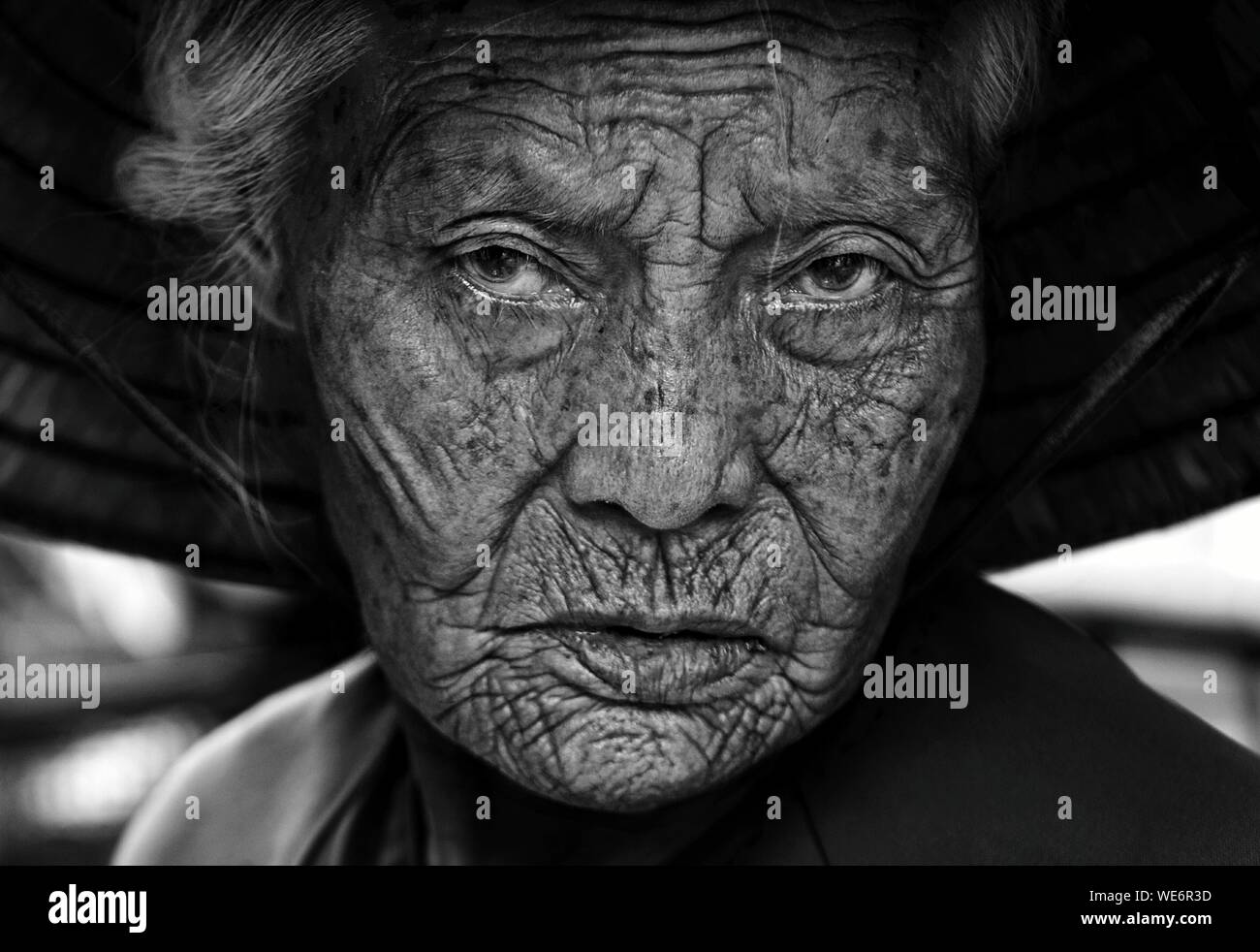 Wrinkled Face