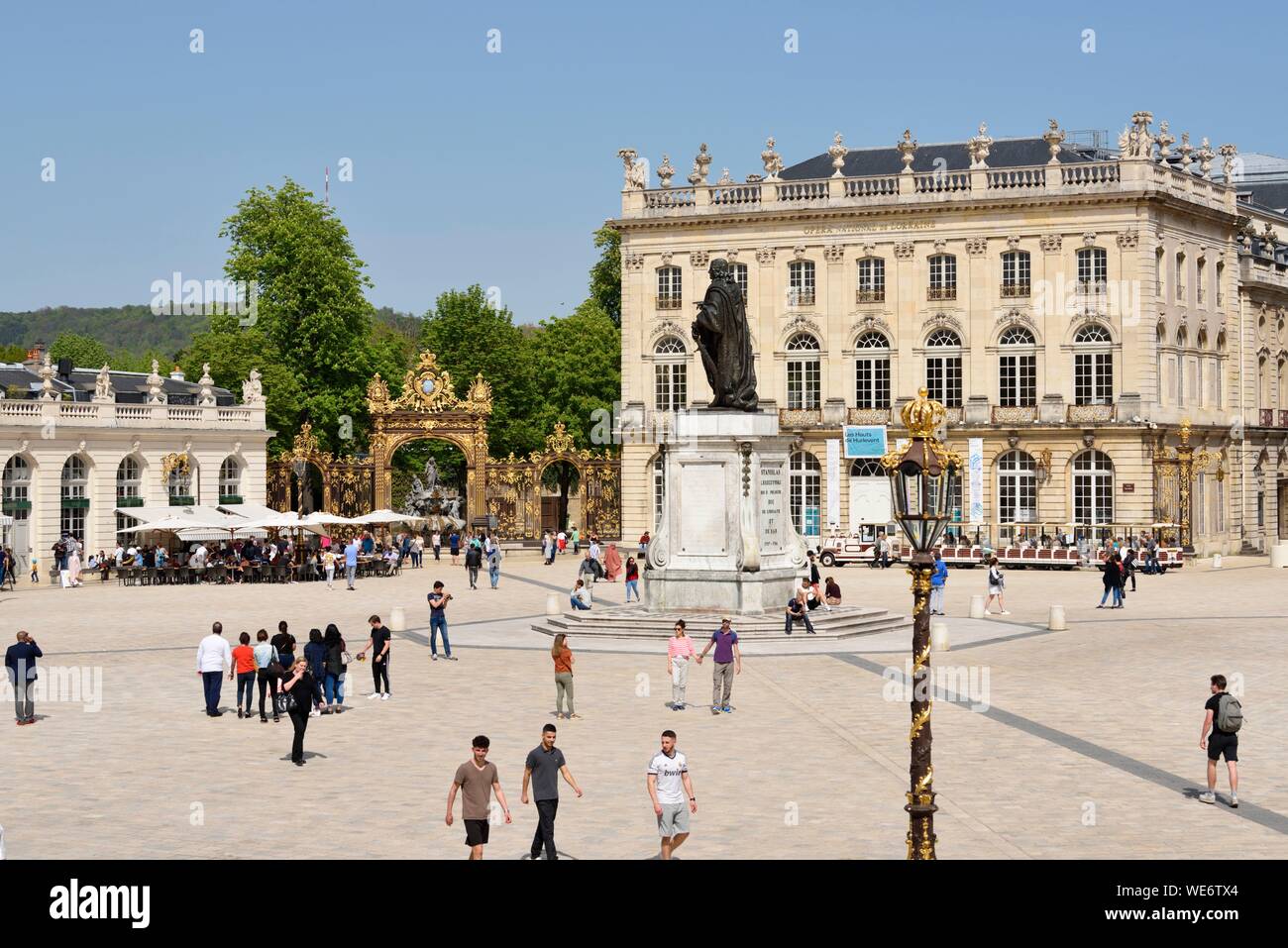 Statue of king stanislas leszczynski hi-res stock photography and ...