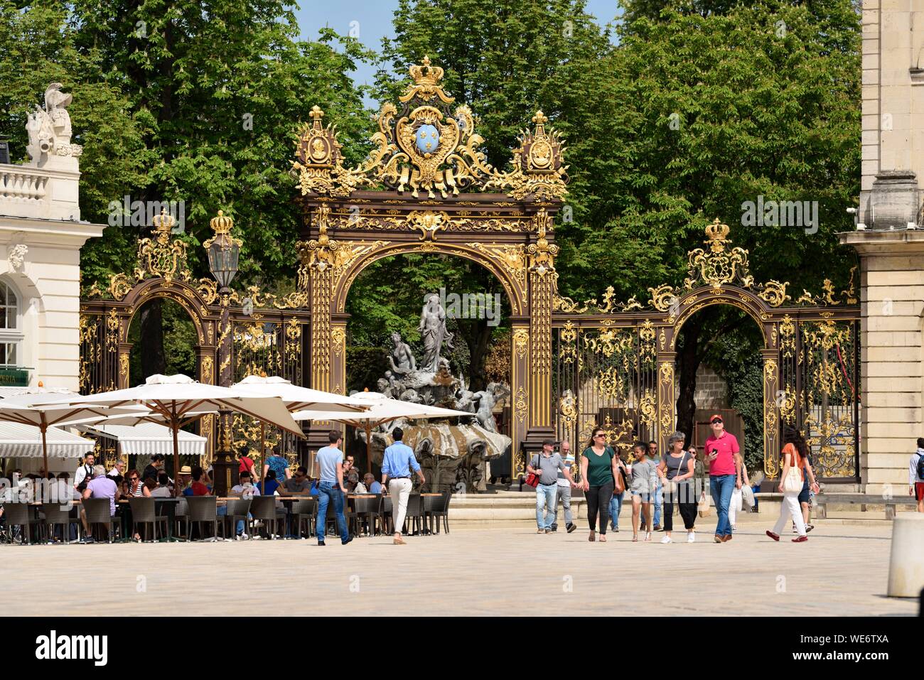 Statue of king stanislas leszczynski hi-res stock photography and ...