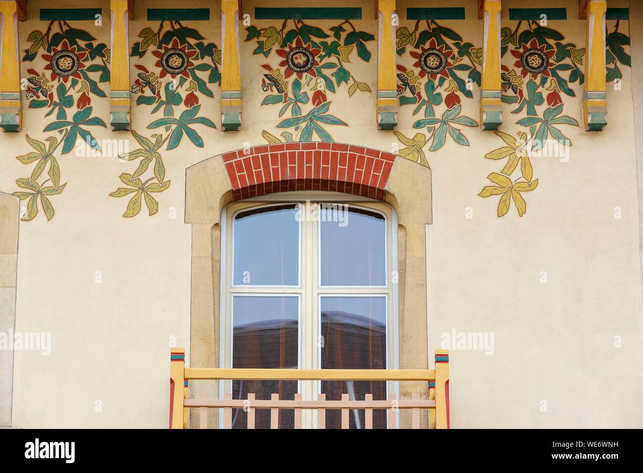 France, Meurthe et Moselle, Nancy, house of contractor Auguste Ramel by ...