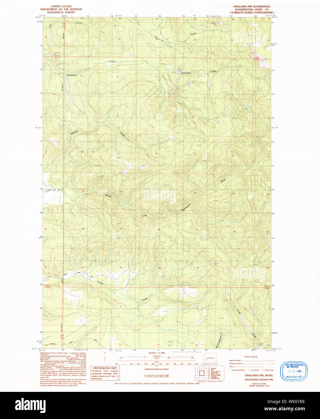 Onalaska map hi-res stock photography and images - Alamy