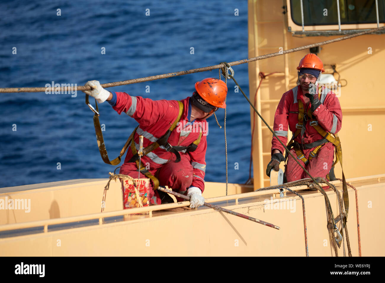 Working with crane hi-res stock photography and images - Alamy