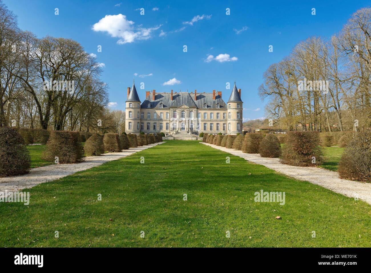 France, Meurthe et Moselle, Haroue, castle of Craon also named castle ...