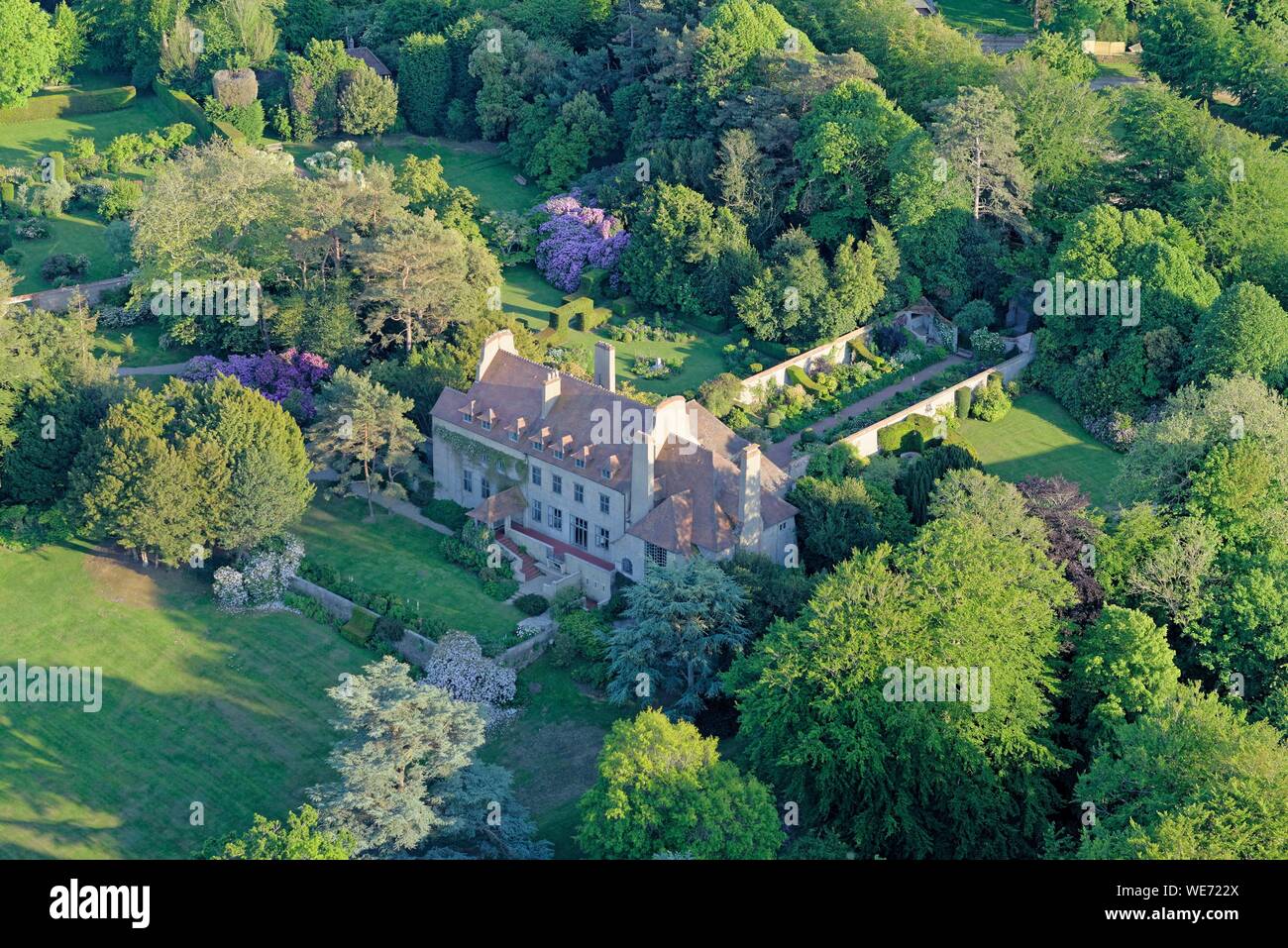 France, Seine Maritime, Varengeville sur Mer, the manor house of the ...
